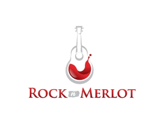 Rock n Merlot Logo Design - 48hourslogo