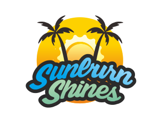 Sunburn Shines Logo Design - 48hourslogo
