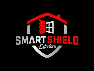 Smart Shield Exteriors Logo Design - 48hourslogo