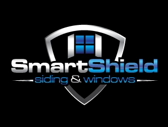 Smart Shield Exteriors Logo Design - 48hourslogo