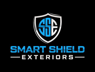 Smart Shield Exteriors Logo Design - 48hourslogo