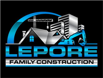 Lepore Family Construction Logo Design - 48hourslogo