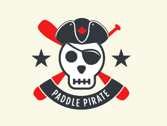 Paddle Pirate Toronto Logo Design - 48hourslogo