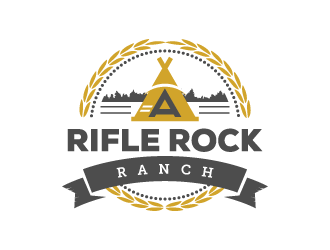Rifle Rock Ranch Logo Design - 48hourslogo