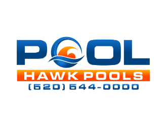 Pool Hawk Pools Logo Design - 48hourslogo