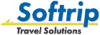 Softrip Travel Solutions Logo Design - 48hourslogo
