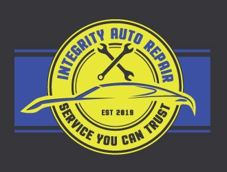 INTEGRITY AUTO REPAIR Logo Design - 48hourslogo