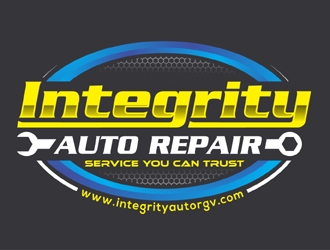 INTEGRITY AUTO REPAIR Logo Design - 48hourslogo