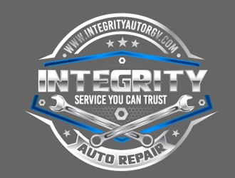 INTEGRITY AUTO REPAIR Logo Design - 48hourslogo
