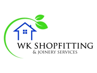 wk shopfitting & joinery services Logo Design - 48hourslogo