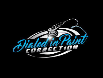 Dialed In Paint Correction Logo Design - 48hourslogo