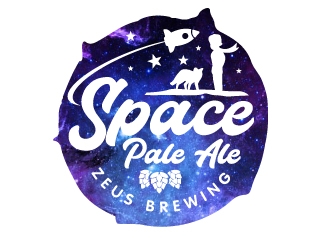 Space Pale Ale Logo Design - 48hourslogo