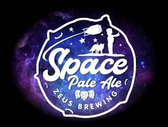 Space Pale Ale Logo Design - 48hourslogo