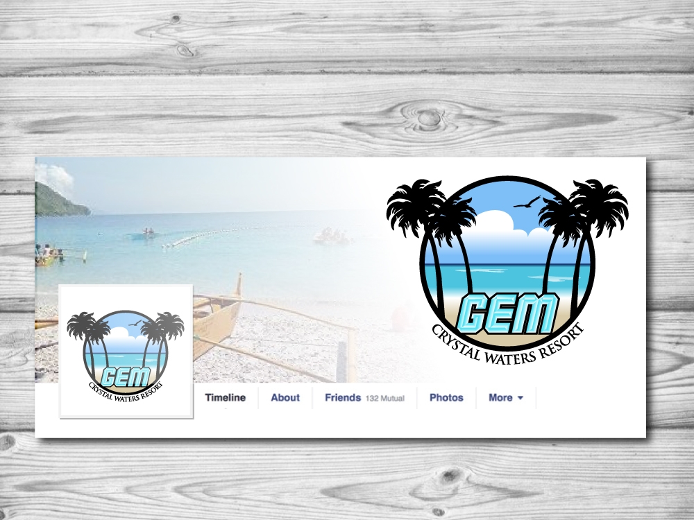 GEM Crystal Waters Resort Digital Design - 48hourslogo