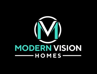 Modern Vision Homes Logo Design - 48hourslogo