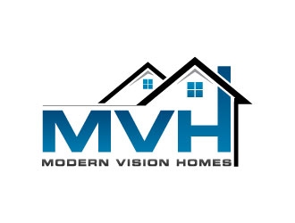 Modern Vision Homes Logo Design - 48hourslogo