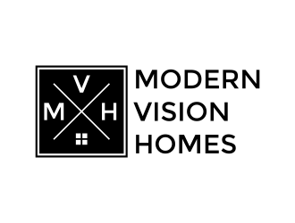 Modern Vision Homes Logo Design - 48hourslogo