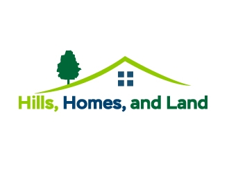 Hills, Homes, and Land Logo Design - 48hourslogo