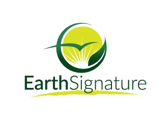 Earth Signature Logo Design - 48hourslogo