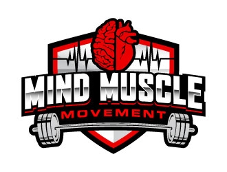 Mind Muscle Movement Logo Design - 48hourslogo