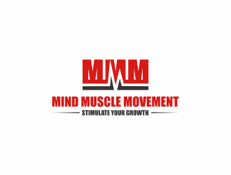 Mind Muscle Movement Logo Design - 48hourslogo