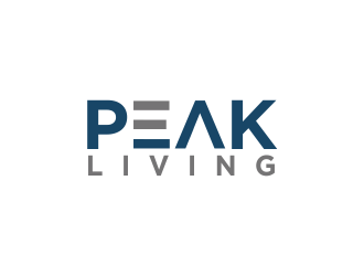 Peak Living Logo Design - 48hourslogo