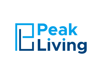 Peak Living Logo Design - 48hourslogo