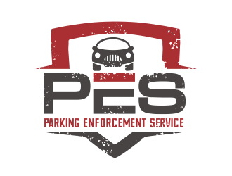parking enforcement services - PES Logo Design - 48hourslogo