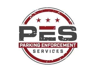 parking enforcement services - PES Logo Design - 48hourslogo