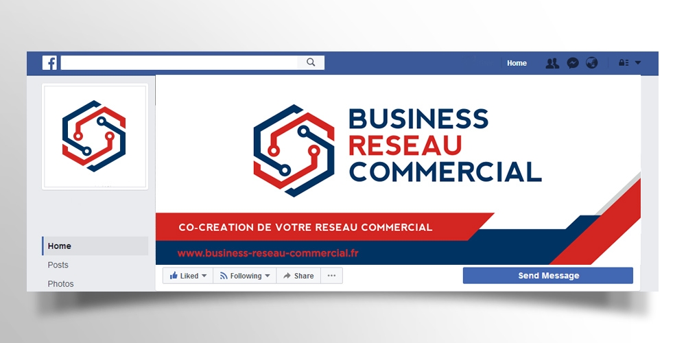 BUSINESS RESEAU COMMERCIAL Digital Design - 48hourslogo