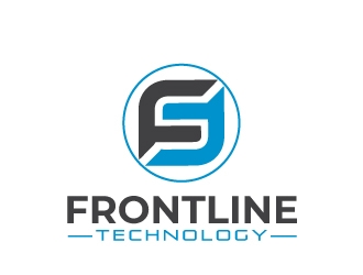 Frontline Technology Logo Design - 48hourslogo
