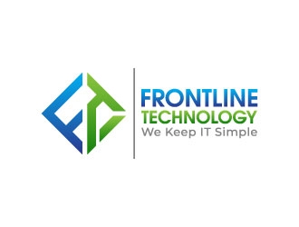 Frontline Technology Logo Design - 48hourslogo
