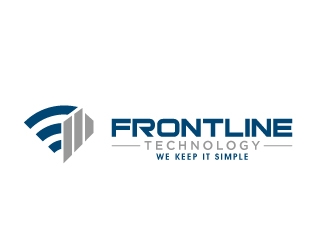 Frontline Technology Logo Design - 48hourslogo