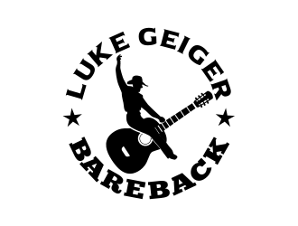 LUKE GEIGER BAREBACK Logo Design - 48hourslogo