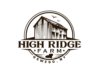High Ridge Farm Logo Design - 48hourslogo