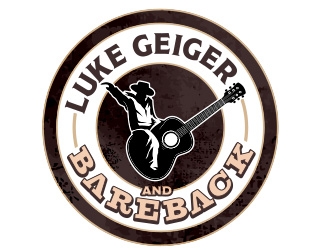 LUKE GEIGER BAREBACK Logo Design - 48hourslogo
