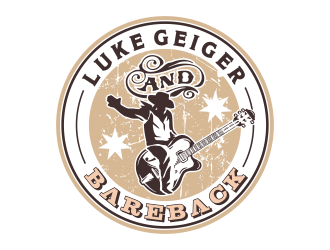 LUKE GEIGER BAREBACK Logo Design - 48hourslogo