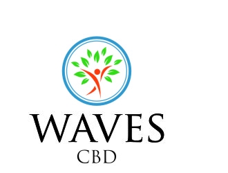 Waves CBD Logo Design - 48hourslogo