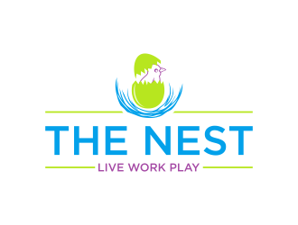 The Nest | Live Work Play Logo Design - 48hourslogo