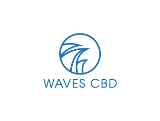 Waves CBD Logo Design - 48hourslogo