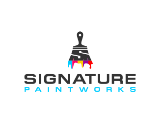 Signature Paintworks Logo Design - 48hourslogo