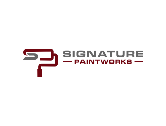Signature Paintworks Logo Design - 48hourslogo