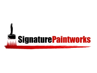 Signature Paintworks Logo Design - 48hourslogo