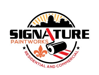 Signature Paintworks Logo Design - 48hourslogo