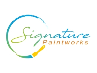 Signature Paintworks Logo Design - 48hourslogo