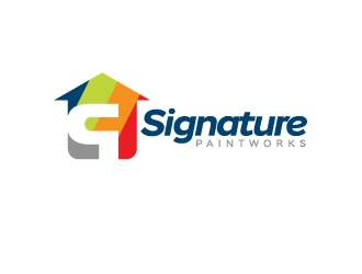 Signature Paintworks Logo Design - 48hourslogo