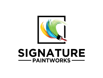 Signature Paintworks Logo Design - 48hourslogo