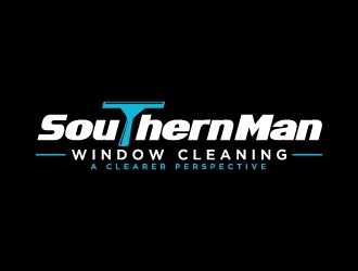 Southern Man Window Cleaning Logo Design - 48hourslogo