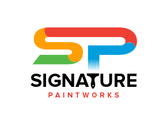 Signature Paintworks Logo Design - 48hourslogo