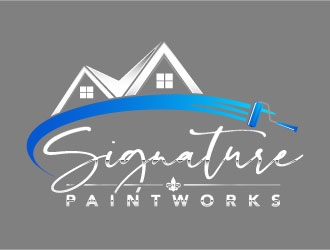 Signature Paintworks Logo Design - 48hourslogo